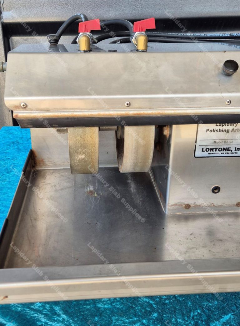 LORTONE 6" 4 Wheel Cabbing Machine - Lapidary Slab Supplies