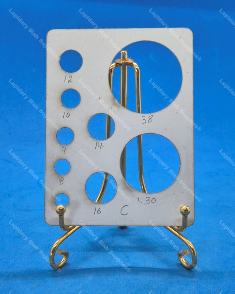Circle Aluminum Template - Lapidary Slab Supplies